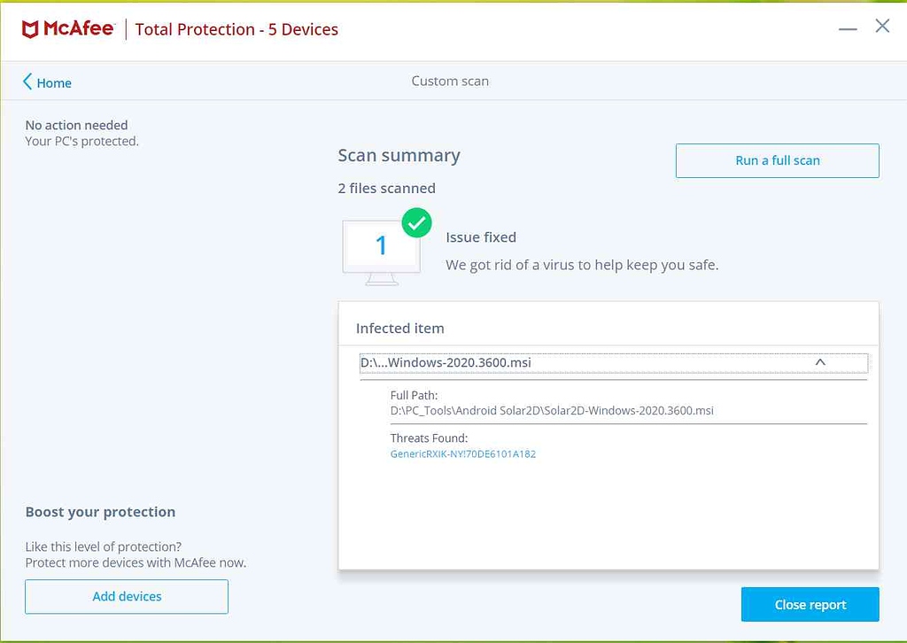 Solar2D Windows install binaries flagged by Anti-Virus - #8 by luantiang - Win32 Desktop ...