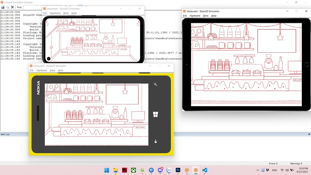 How to handle higher aspect ratios? - Android - Solar2D Game Engine